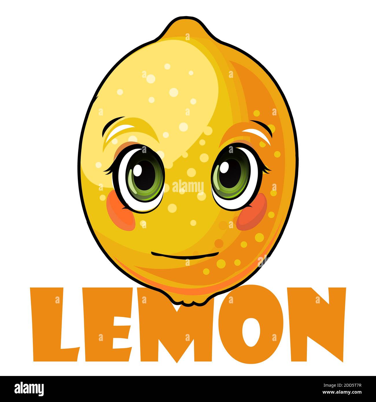 Fruits cartoon illustration hi-res stock photography and images - Alamy