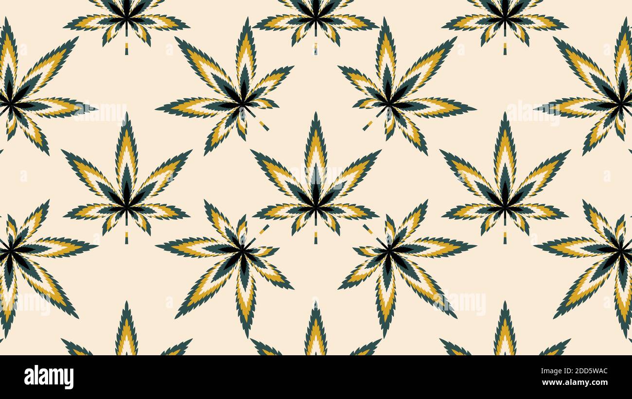 Weed seamless Stock Vector Images - Alamy