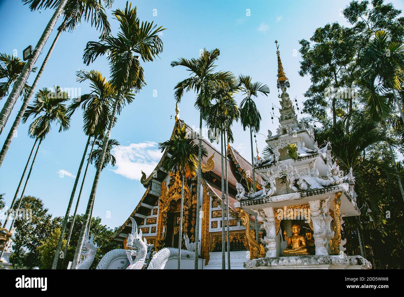 Wat Pa Dara Phirom Phra Aram Luang in Mae Rim, Chiang Mai province ...