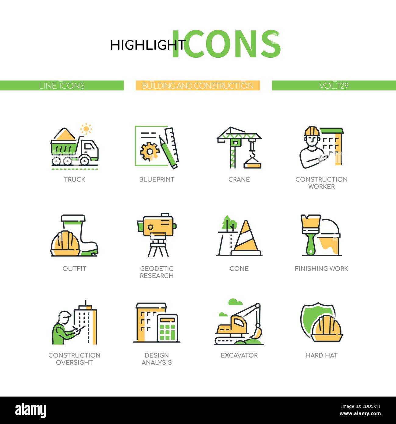 Exterior building finish Stock Vector Images - Alamy