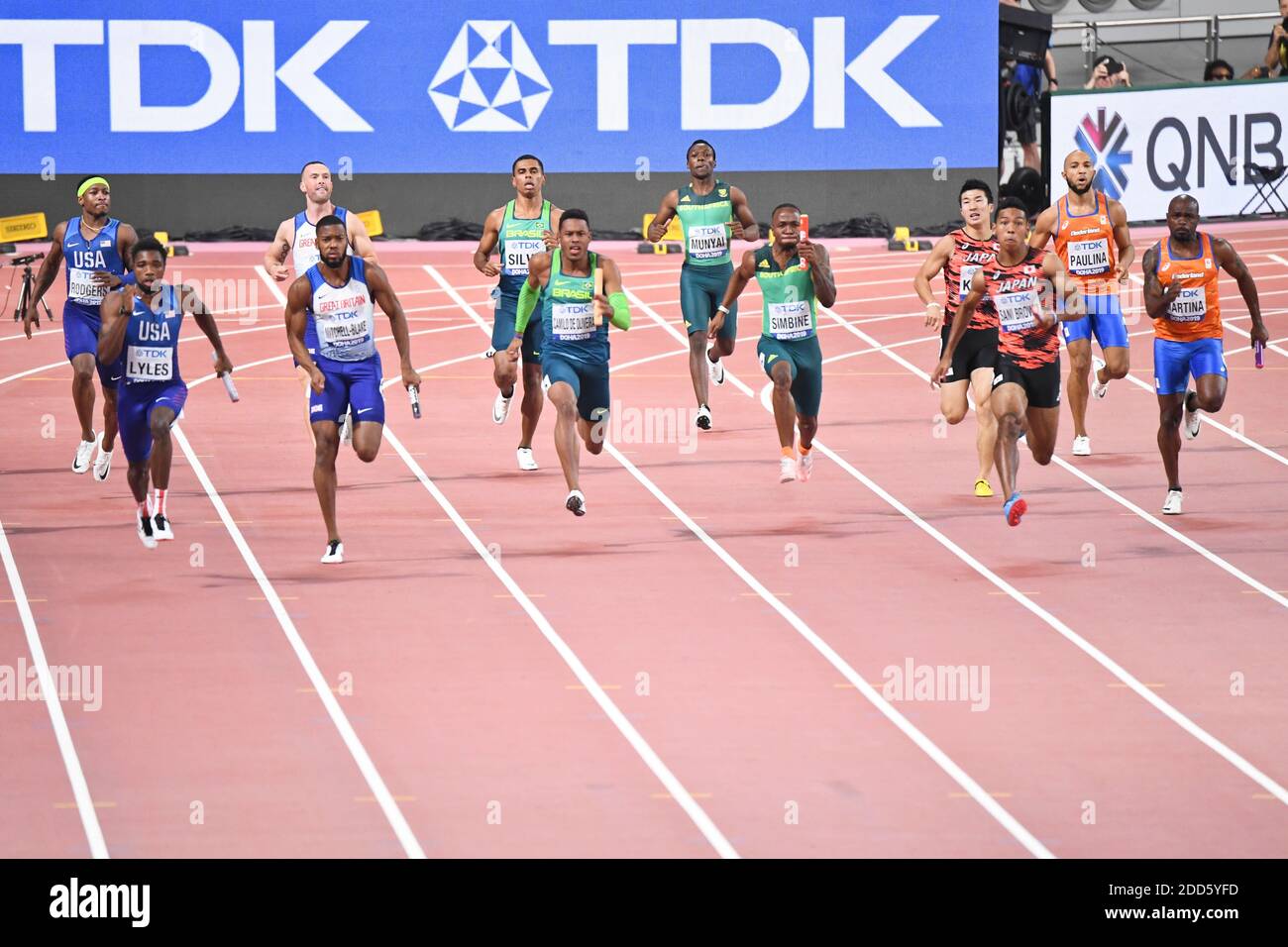 Olympic relay team south africa hi-res stock photography and images - Alamy