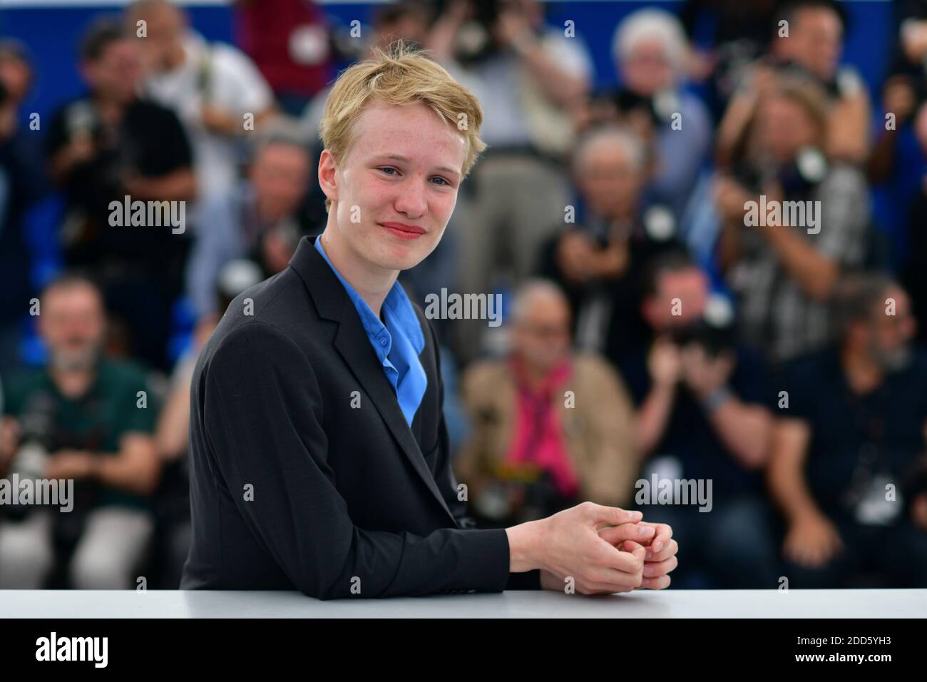 Victor Polster posing at the Girl photocall held at the Palais des ...