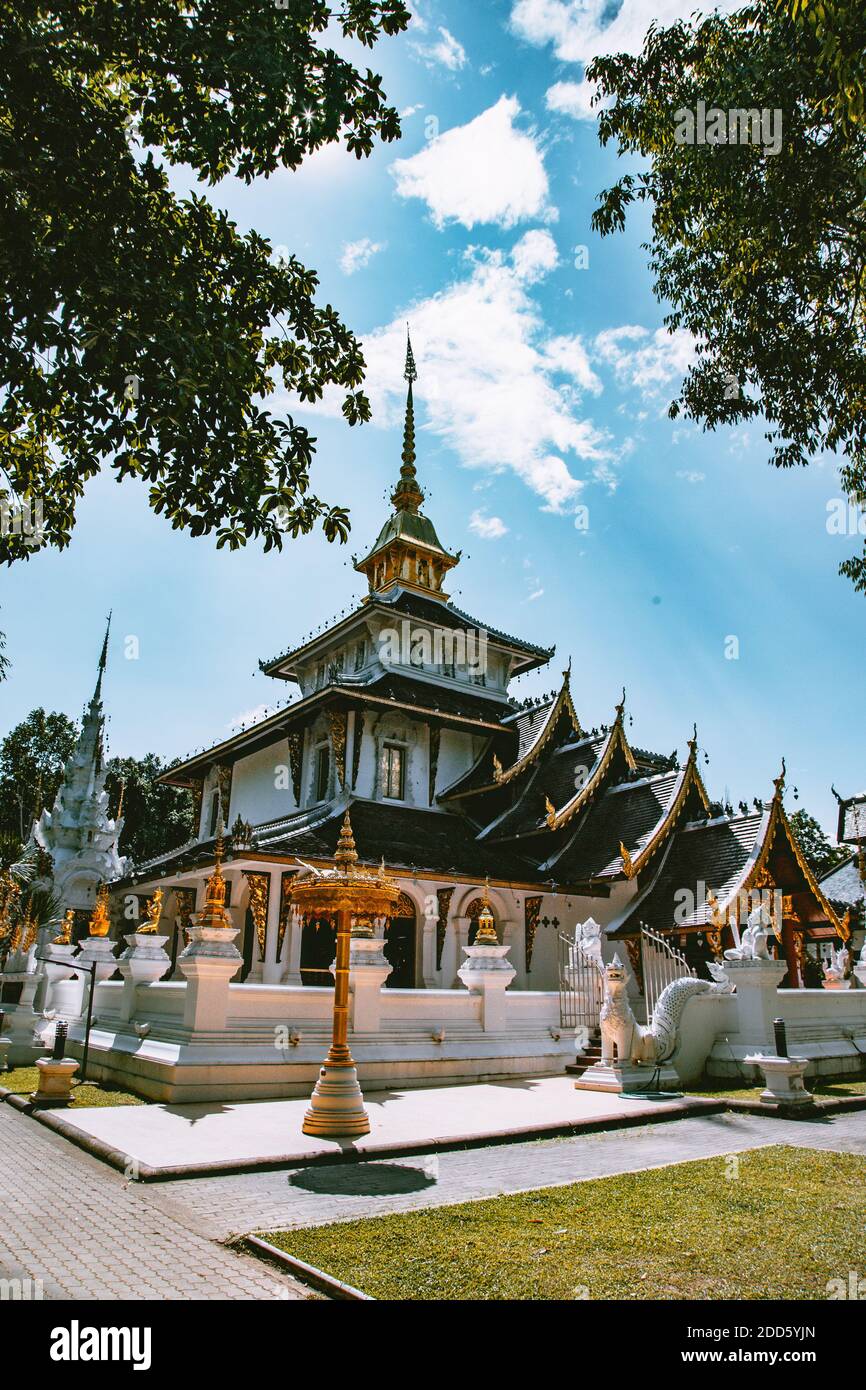 Wat Pa Dara Phirom Phra Aram Luang in Mae Rim, Chiang Mai province ...