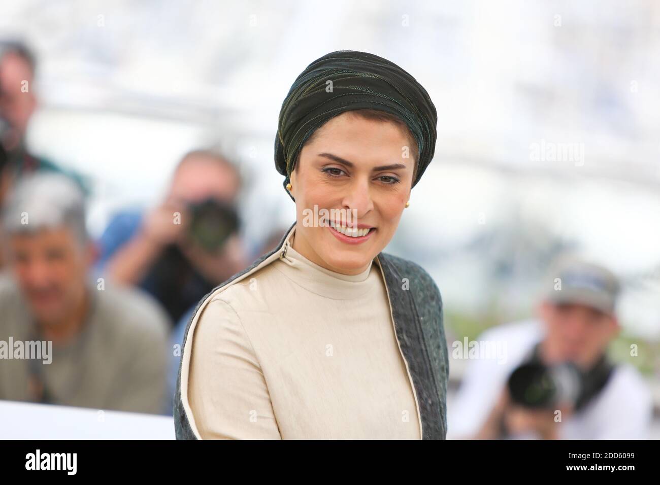 Behnaz Jafari attends the photocall for '3 Faces (Se Rokh)' during the 71st annual Cannes Film ...
