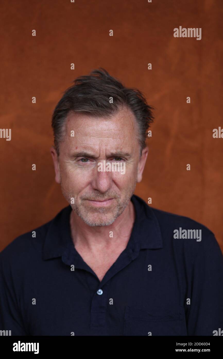 Tim Roth in Village during French Tennis Open at Roland-Garros arena on ...