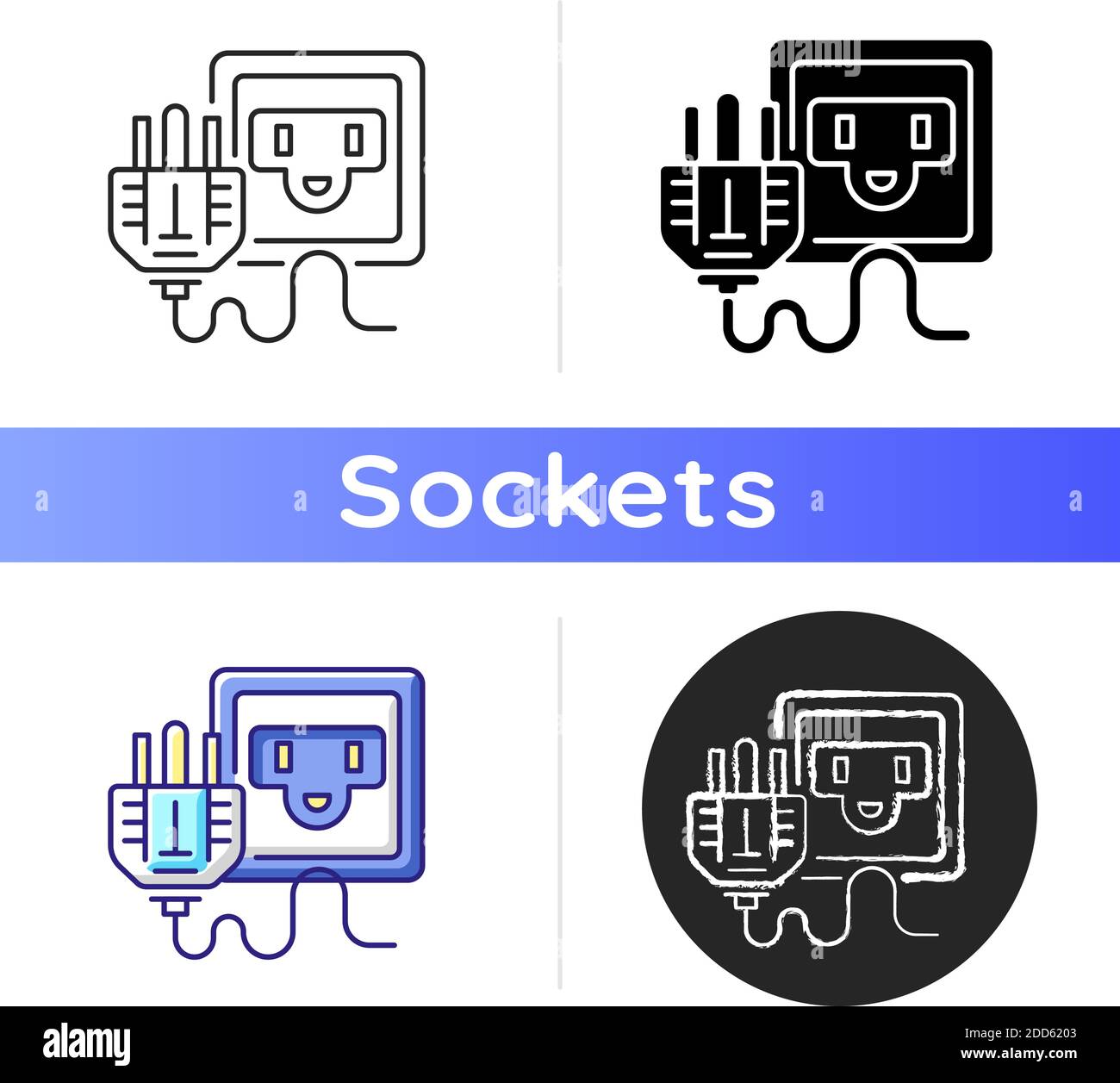 American socket Stock Vector Images - Alamy