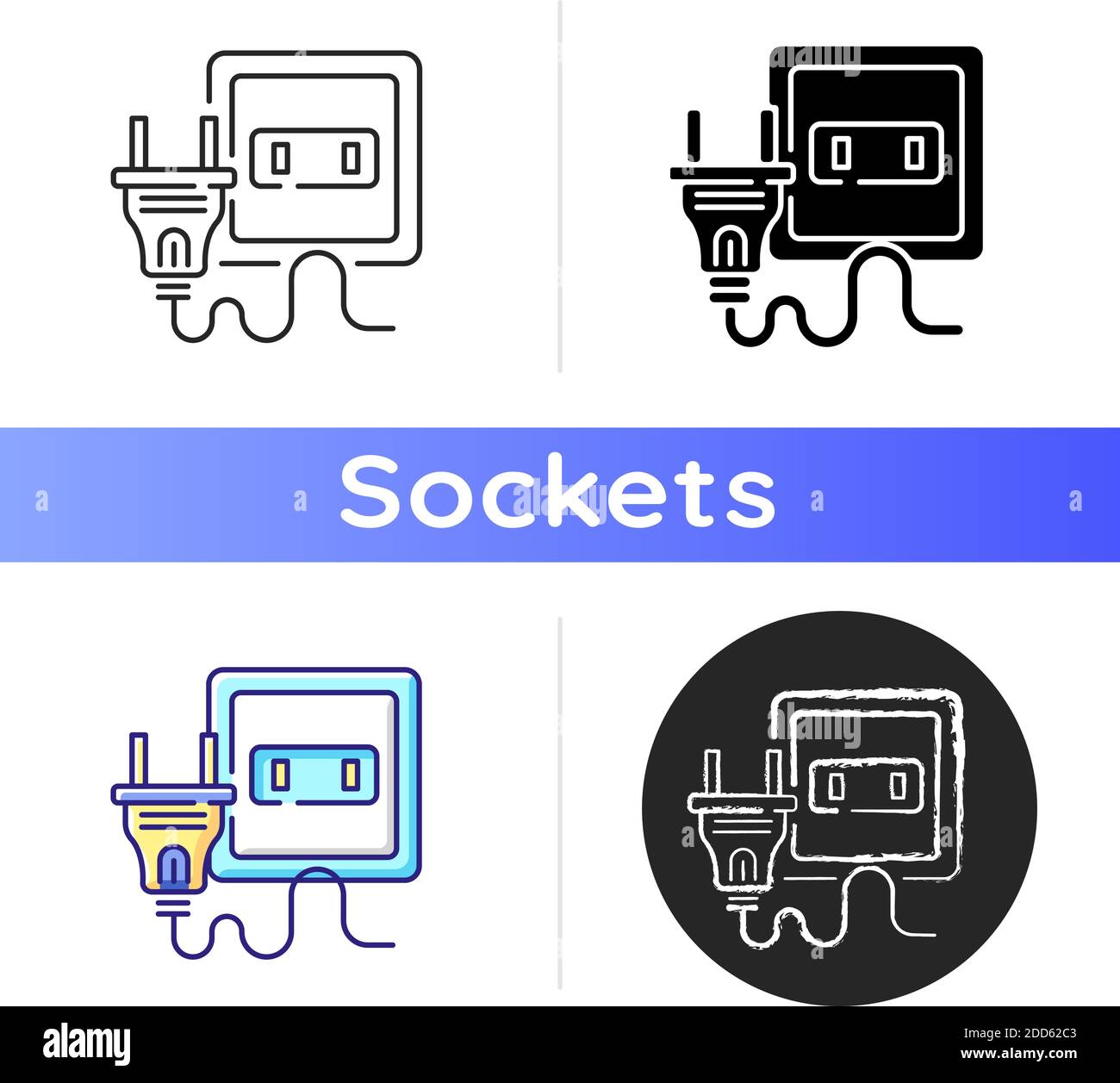 Electrical outlet icon Stock Vector Image & Art - Alamy