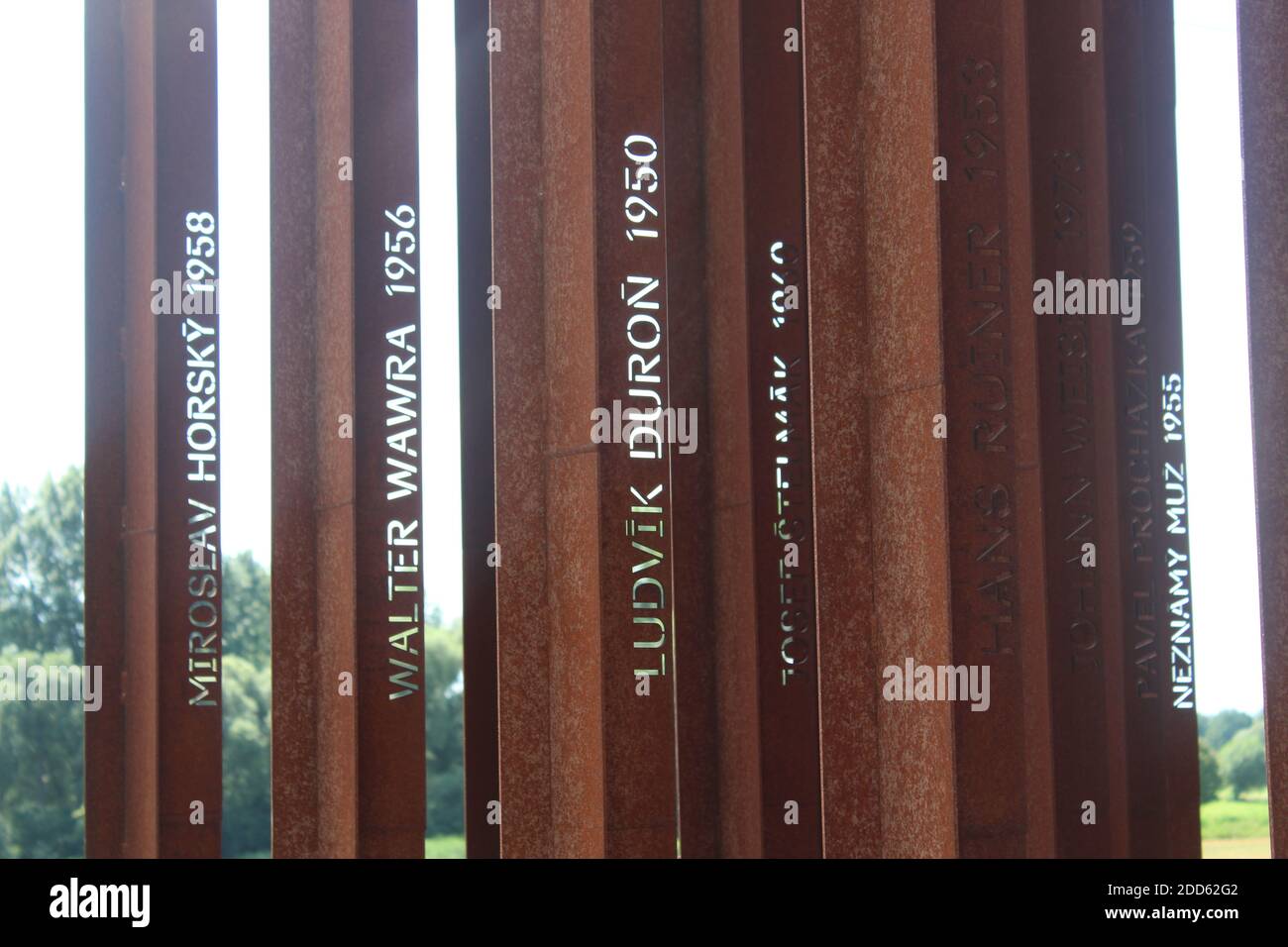 Cold war border memorial - Historic Mikulov region of Czech Moravia ...