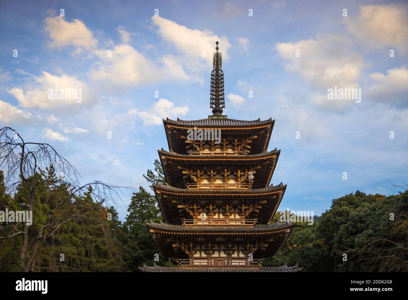 Japan, Kyoto, Daigoji Temple, Goju-no-to pagoda Stock Photo - Alamy