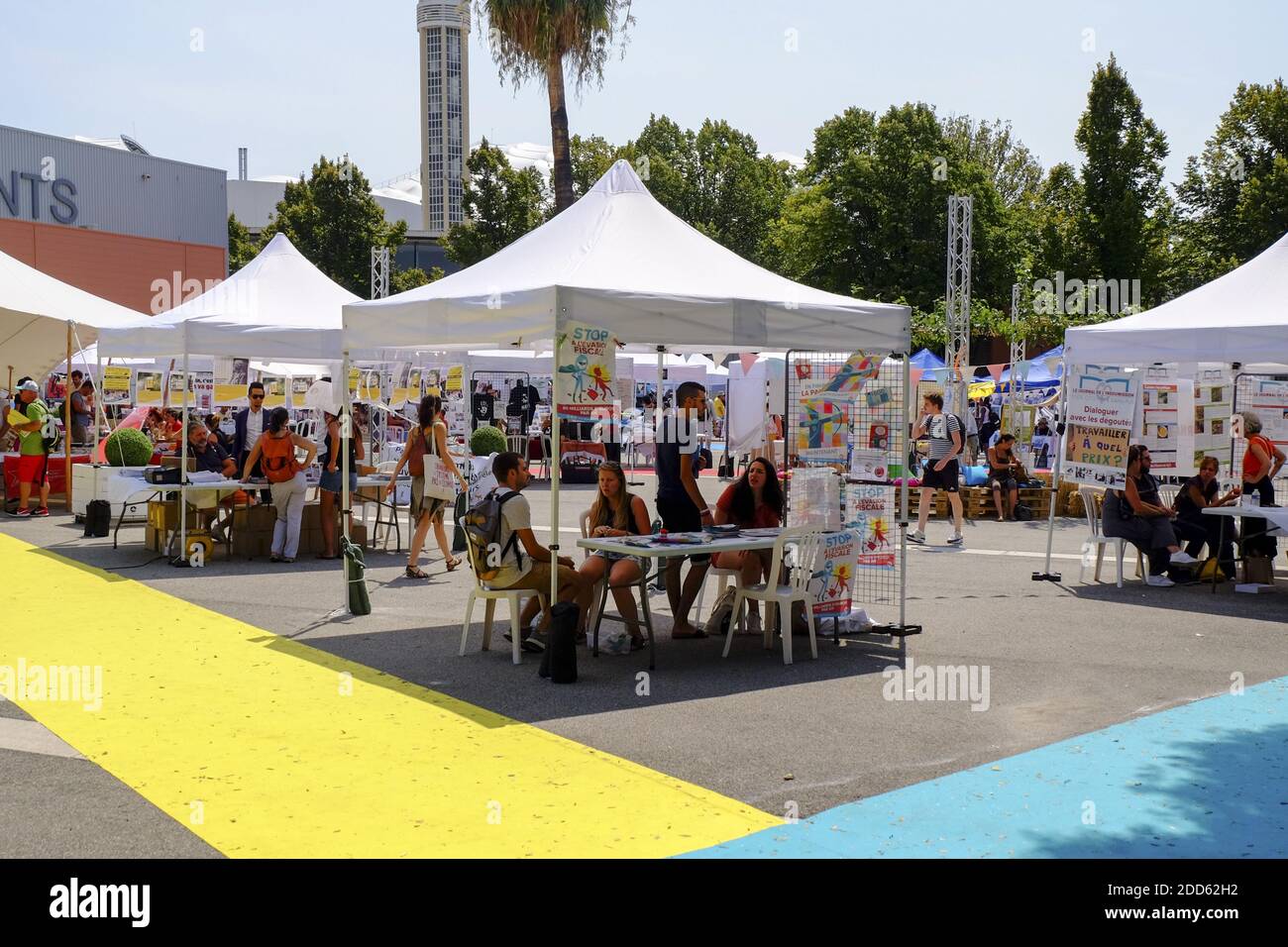 Atmosphere during the LFI summer university called 'Amphi D'Ete', in ...