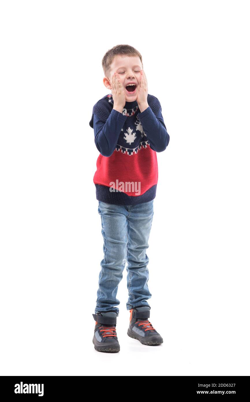 Candid childhood laughing Cut Out Stock Images & Pictures - Alamy