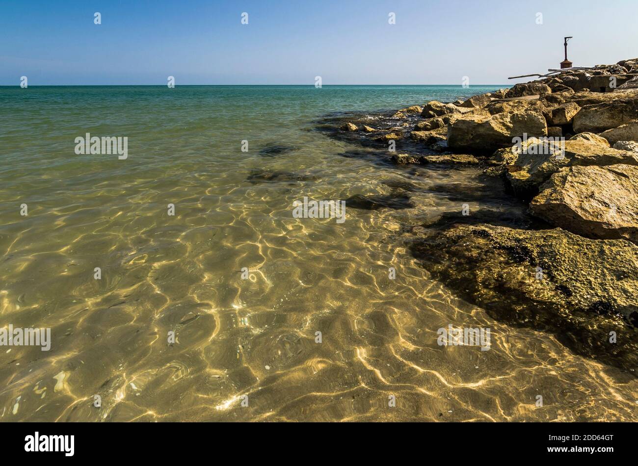 Limpid sea water surface view hi-res stock photography and images - Alamy