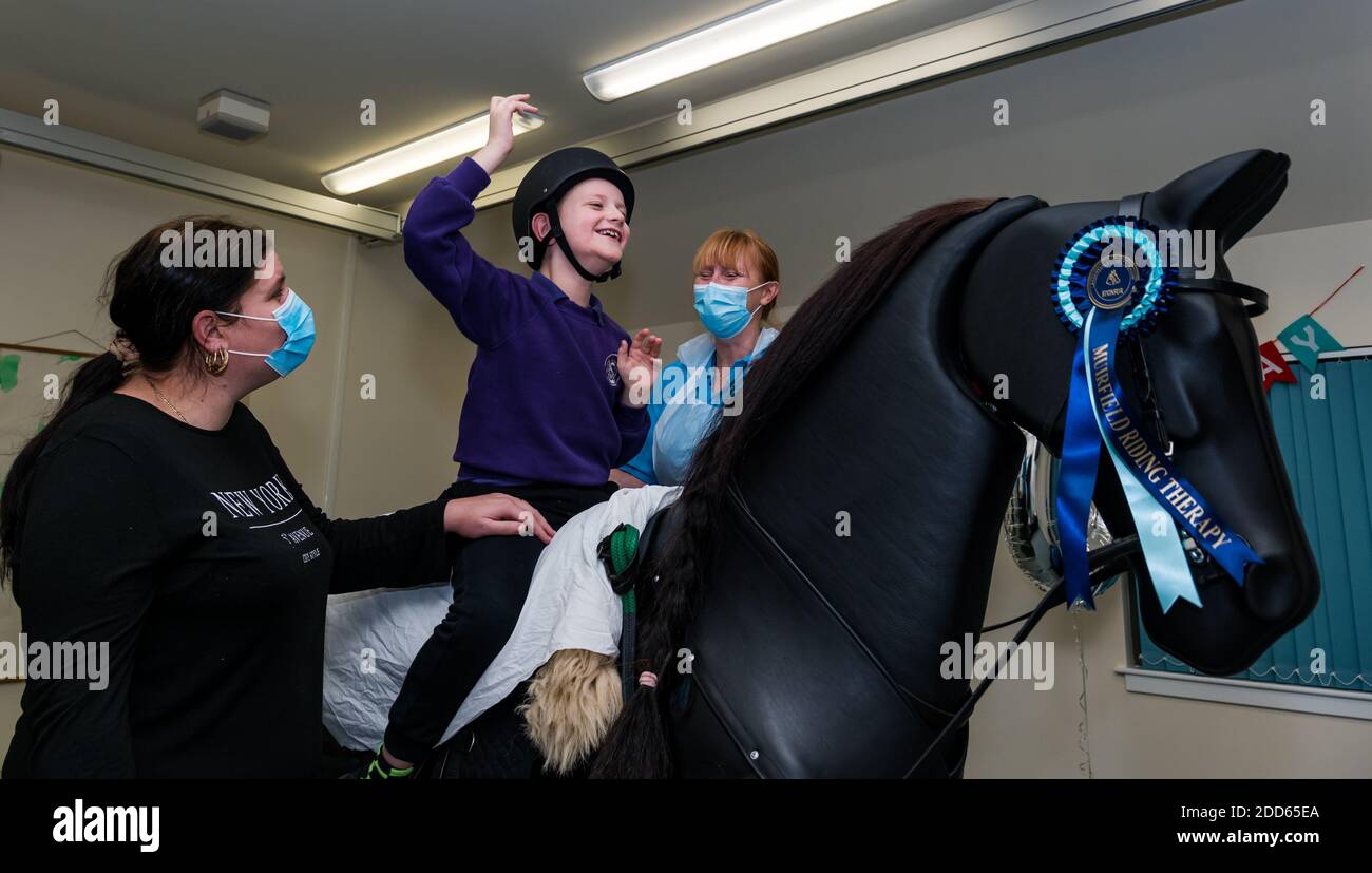 East Lothian, Scotland, UK, NHS Lothian & Muirfield Riding Therapy ...
