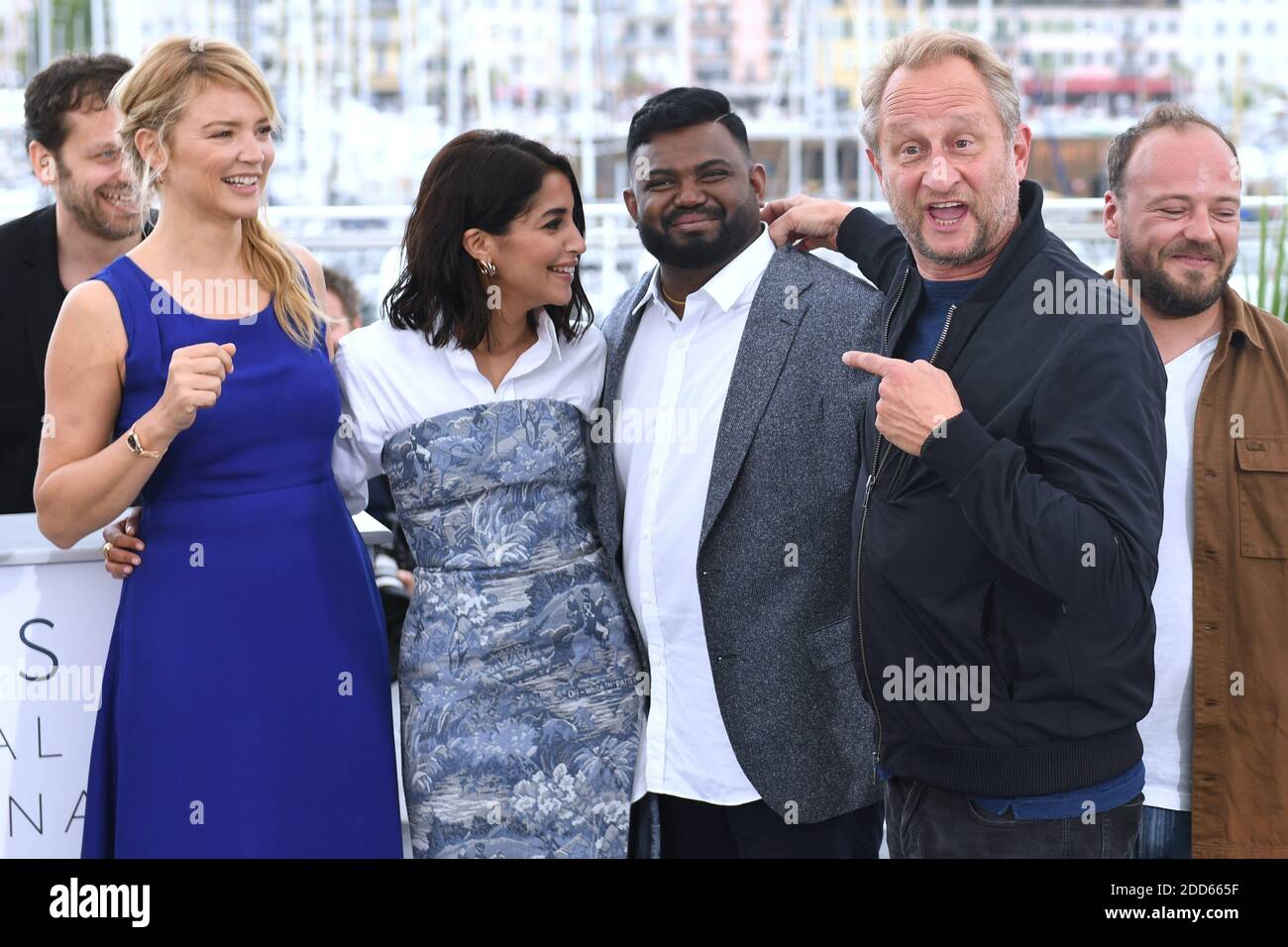 Virginie Efira, Leila Bekhti, Thamilchelvan Balasingham, Benoit Poelvoorde and Alban Ivanov ...