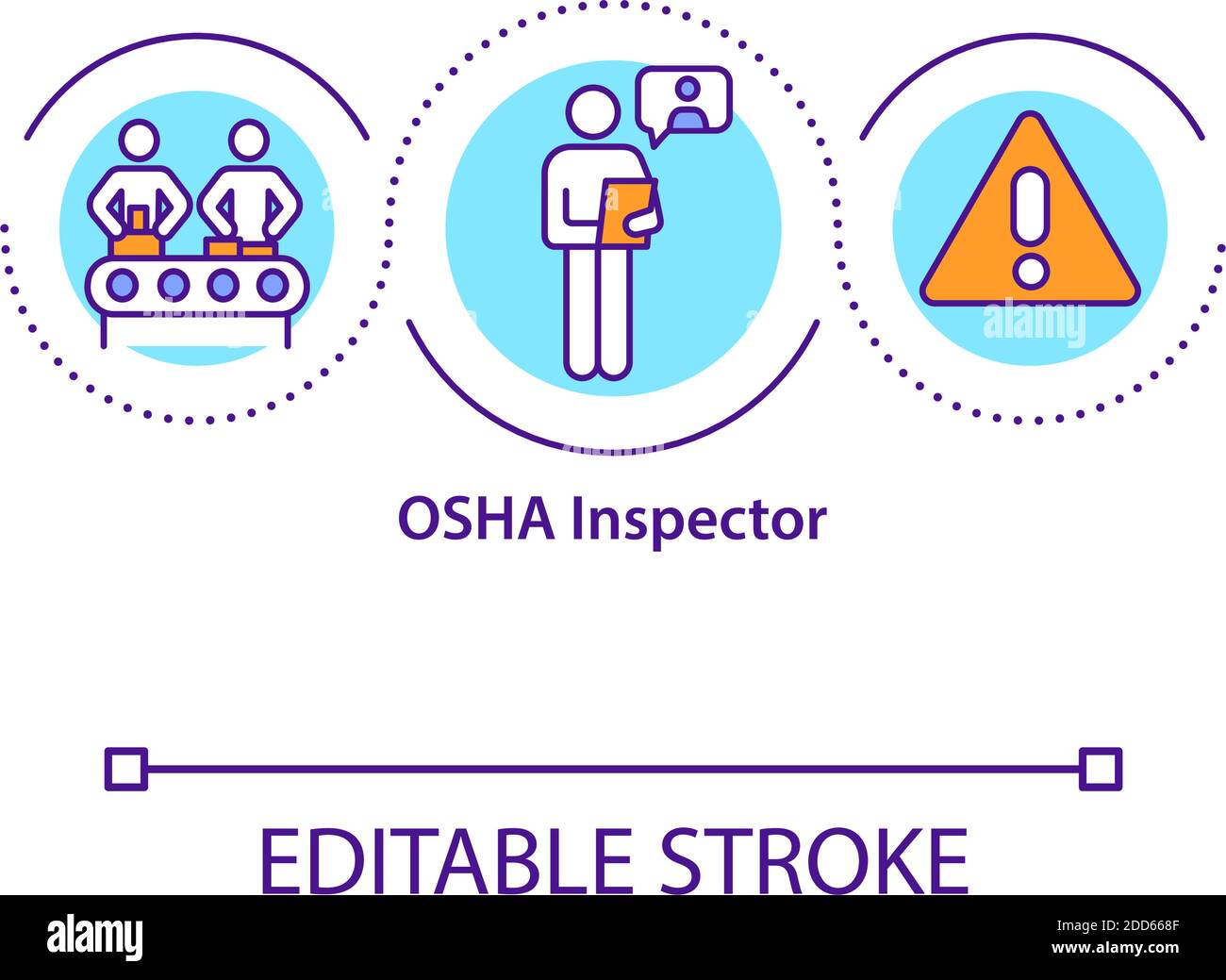 Osha safety inspection Stock Vector Images - Alamy