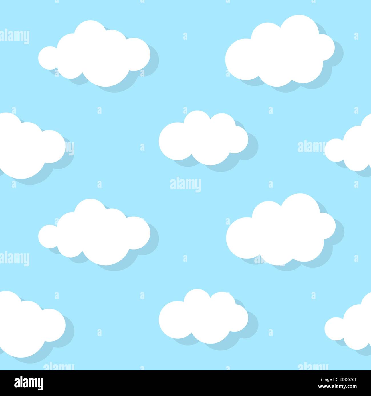 Blue Abstract Cloud Background Illustration Stock Photo - Alamy