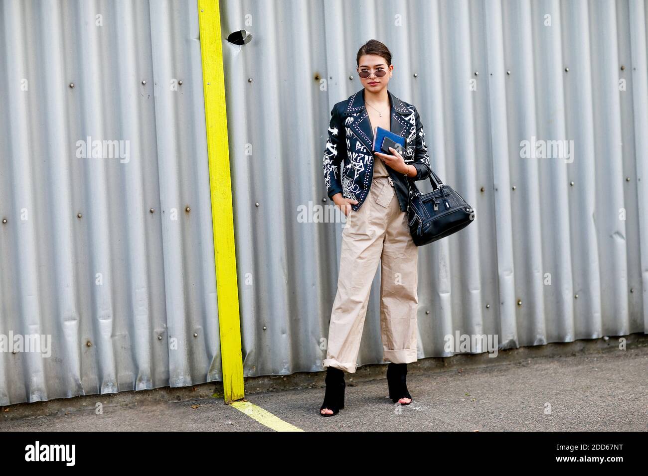 Street style, Nicole Luo Hansen arriving at Muf10 spring summer 2019 ...
