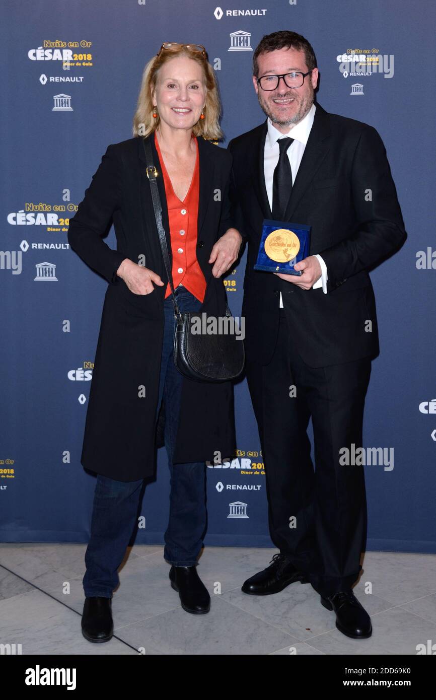 Marthe Keller and Colin O'Toole attending the 8th Nuits en Or Gala ...