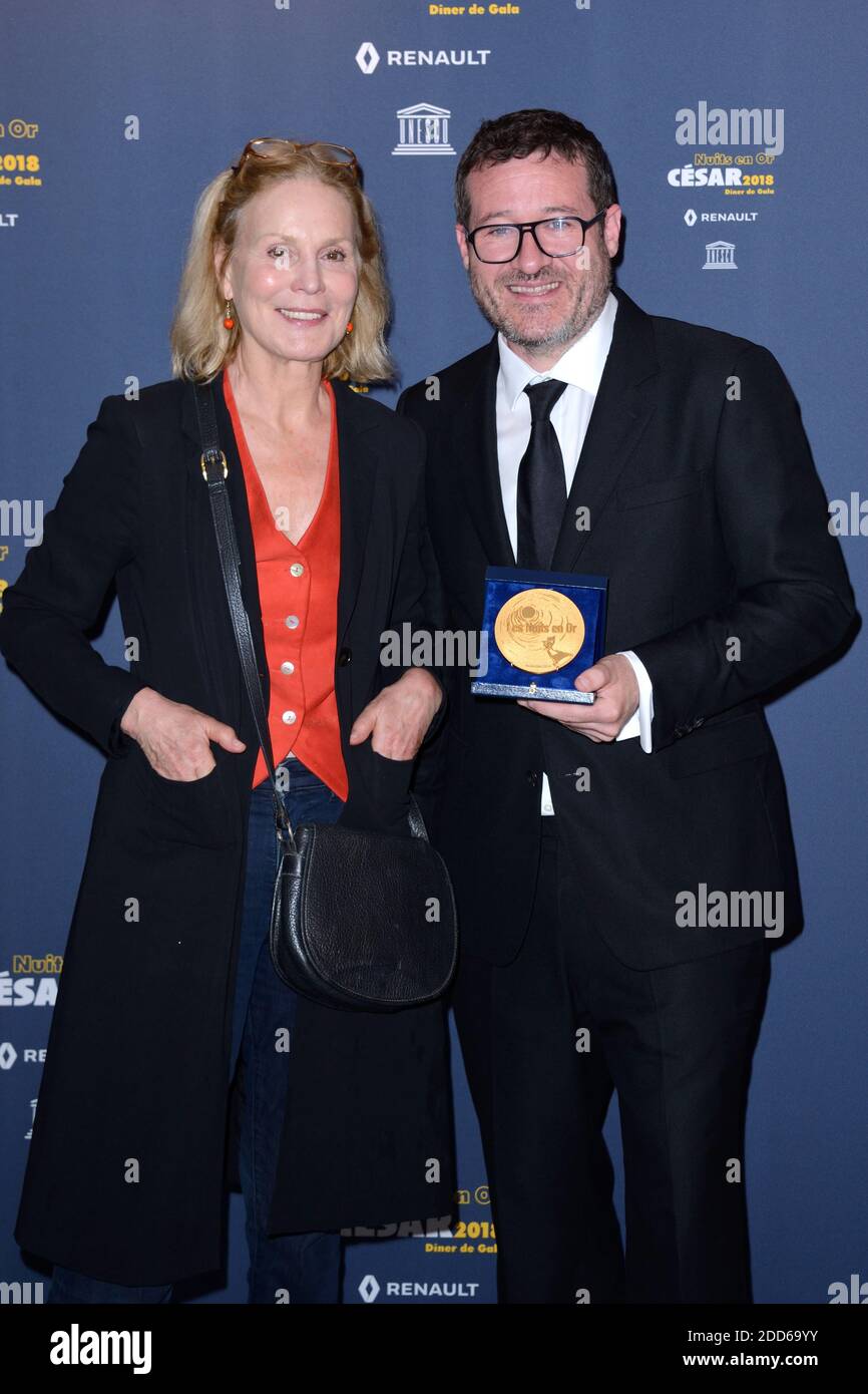 Marthe Keller and Colin O'Toole attending the 8th Nuits en Or Gala ...