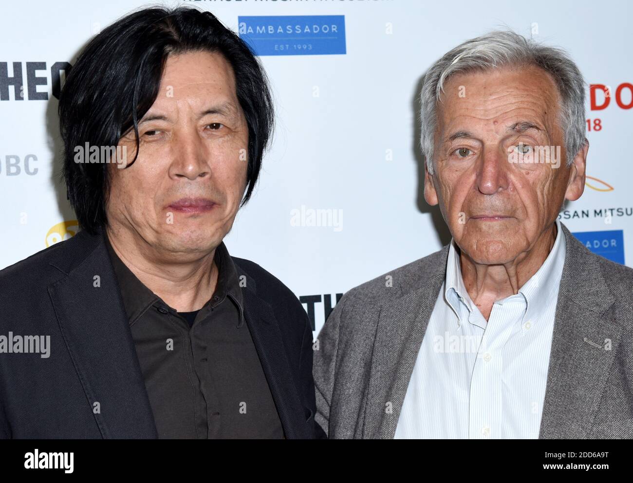 South Korean film director Lee Chang-Dong and Greek-French director ...