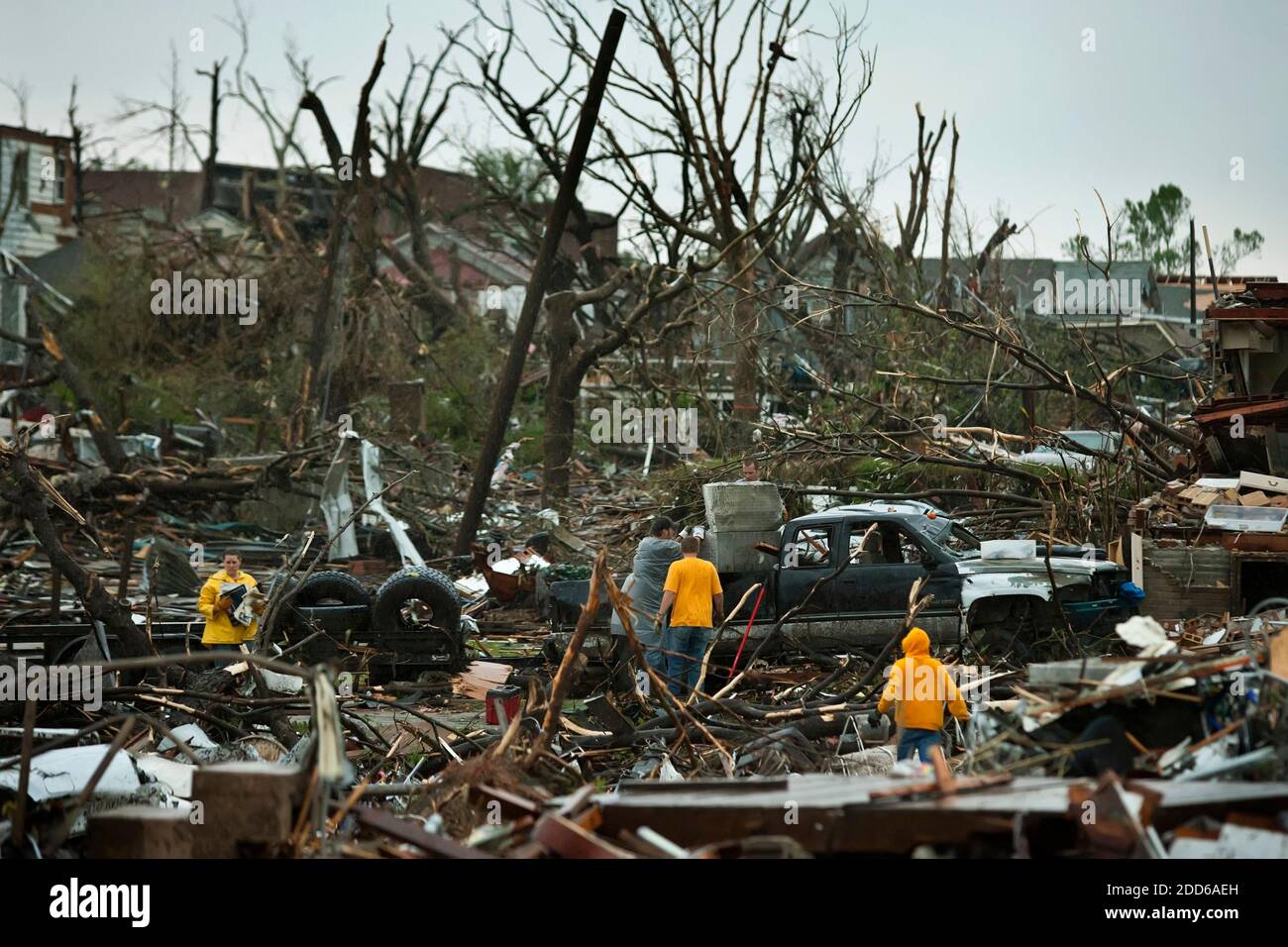 Tornado destruction path hi-res stock photography and images - Alamy