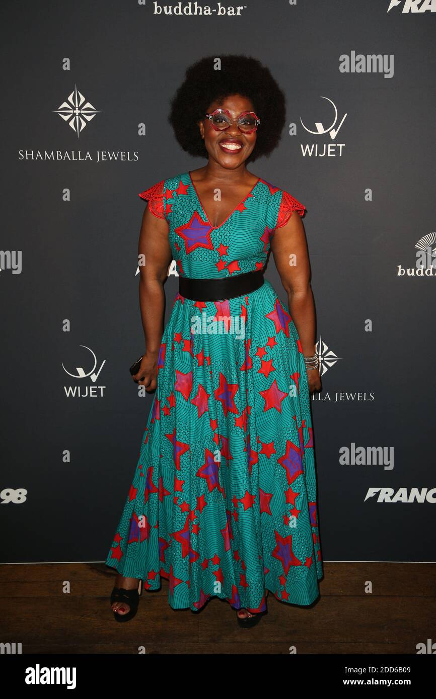 Claudia Tagbo attending France 98 Party held at Buddha Bar in Paris ...