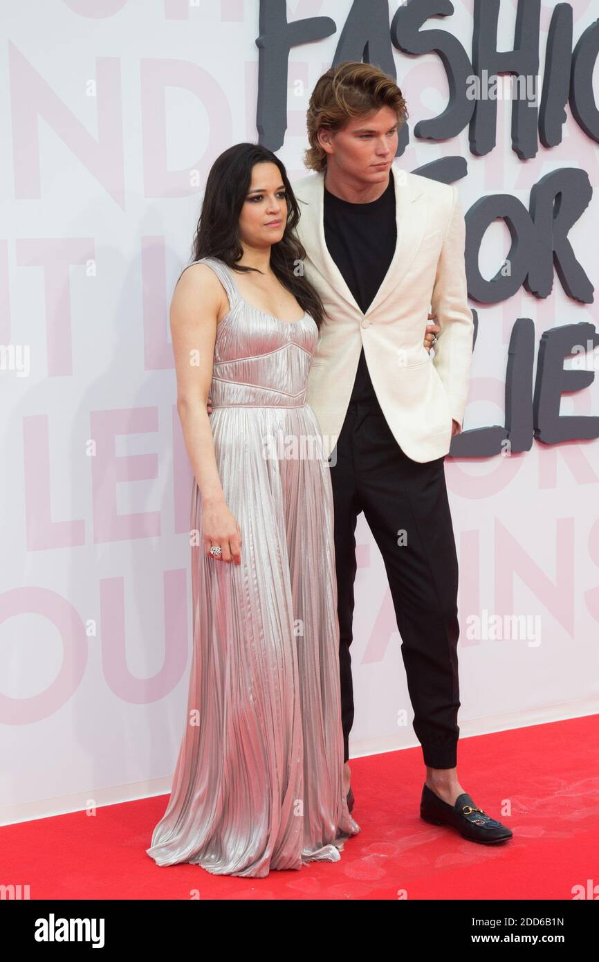 Michelle Rodriguez, Jordan Barrett attend Fashion for Relief Cannes ...