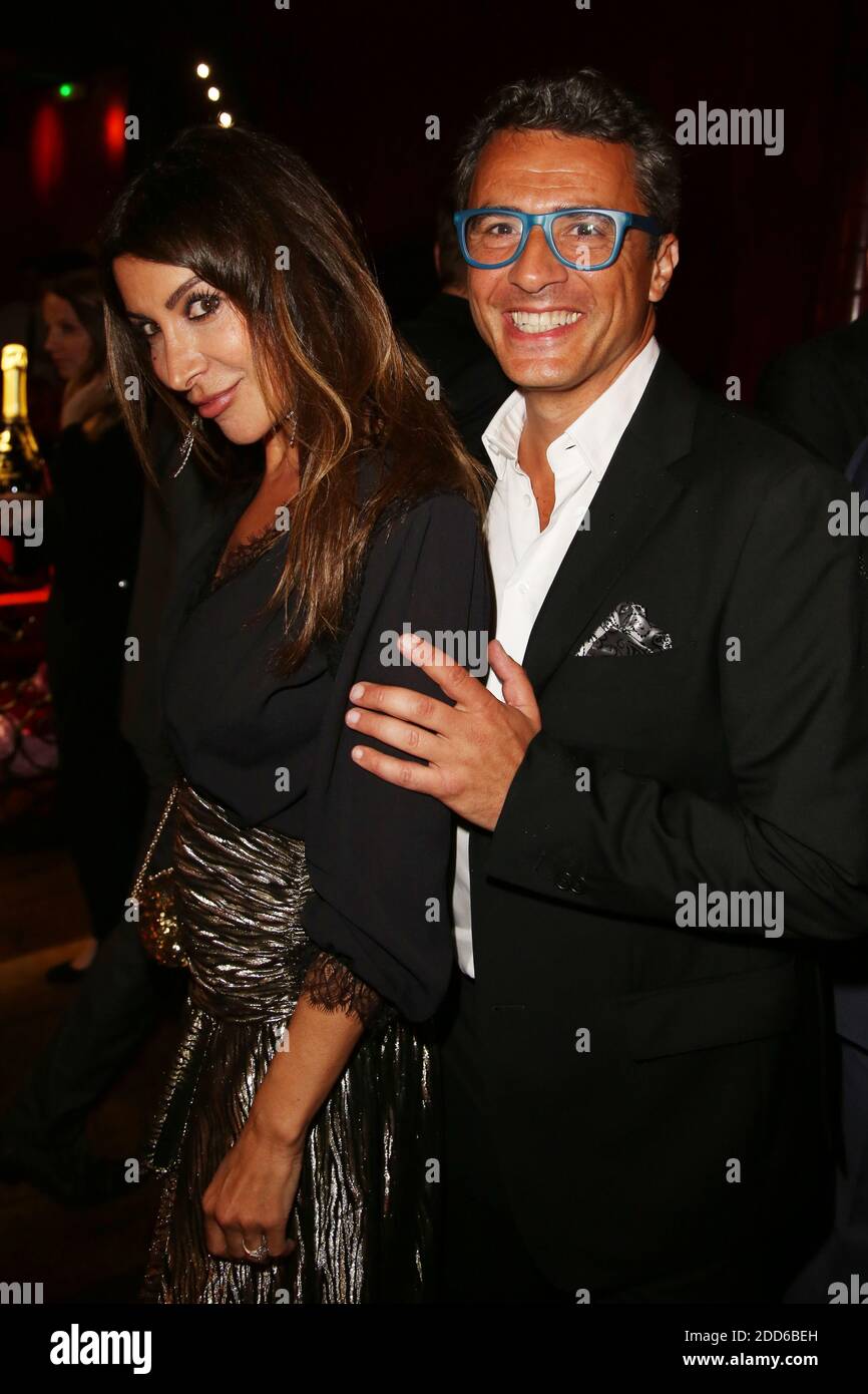 Julien Cohen and his wife attending France 98 Party held at Buddha Bar ...