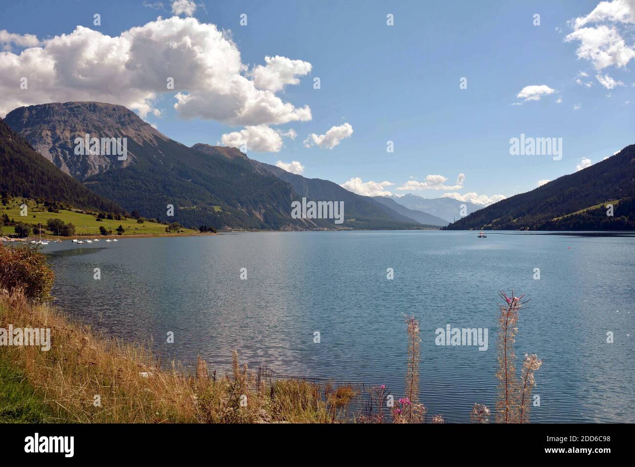 Reschensee sudtirol hi-res stock photography and images - Alamy