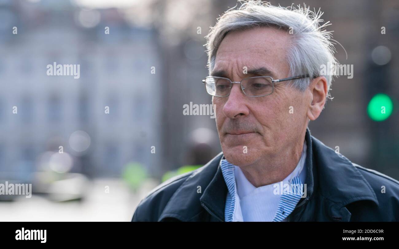 London, UK. 24th Nov, 2020. Sir John Redwood MP, veteran Eurosceptic ...