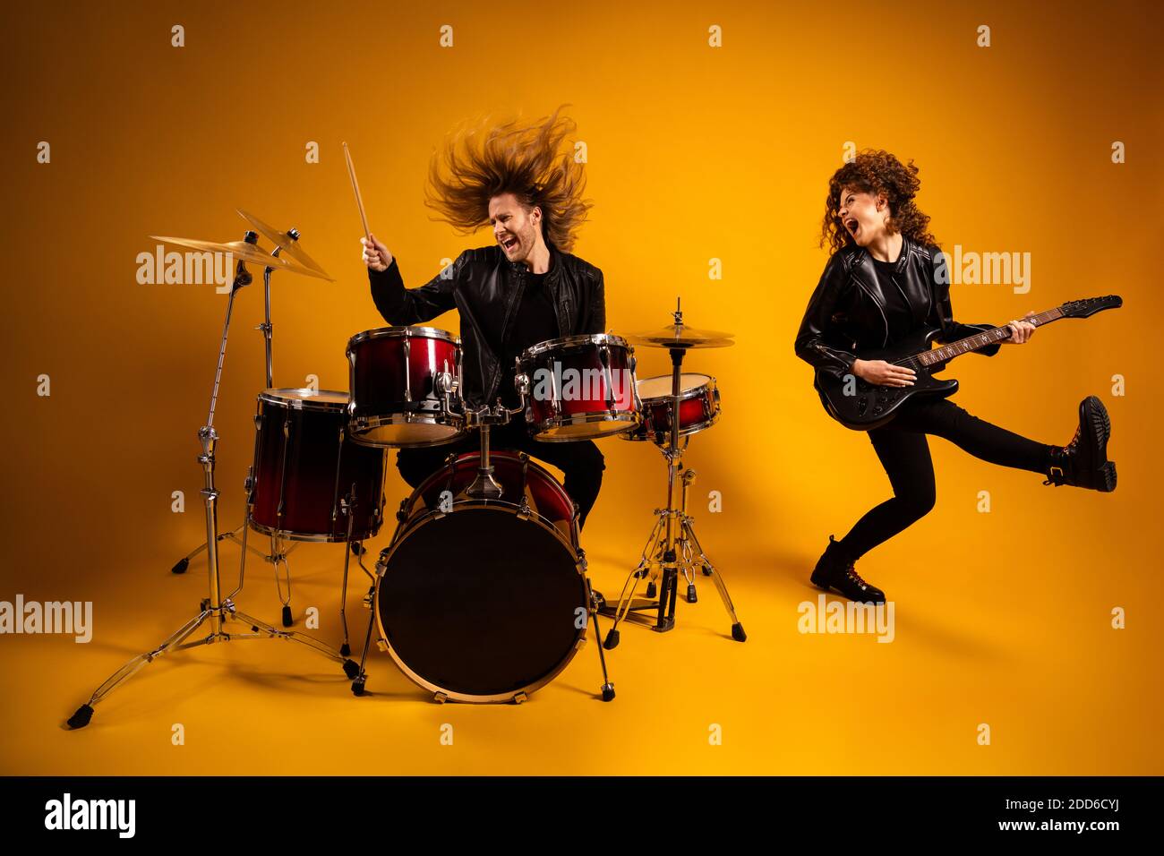 Punk rock couple hi-res stock photography and images - Alamy