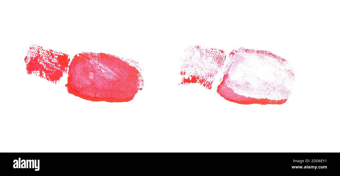 Bloody fingerprint hi-res stock photography and images - Alamy