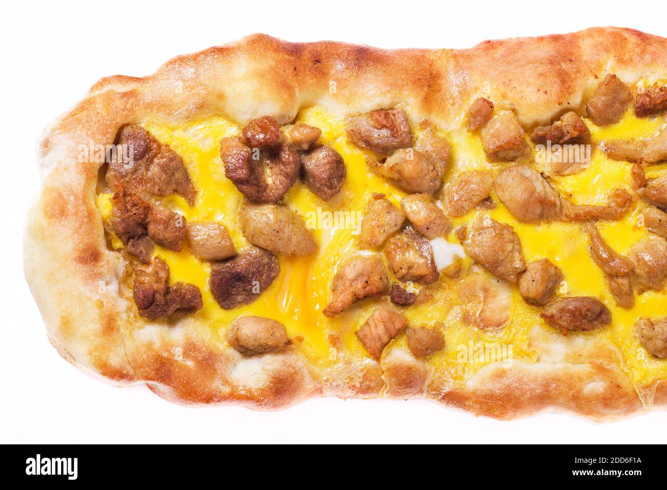 Closeup of a traditional macedonian meat pie pastrmajlija Stock Photo ...