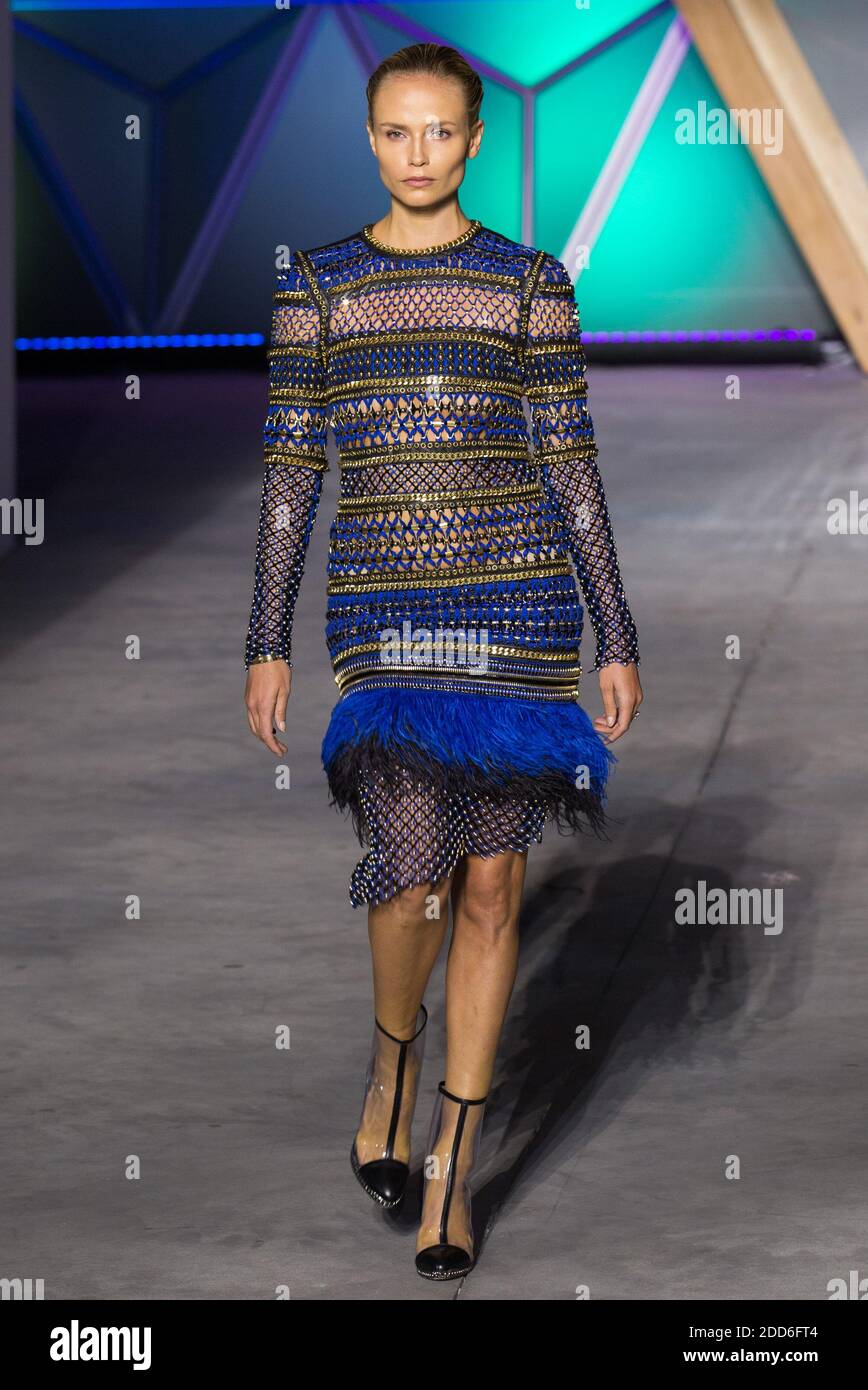 Natasha Poly walks the runway at Fashion For Relief Cannes 2018 at ...