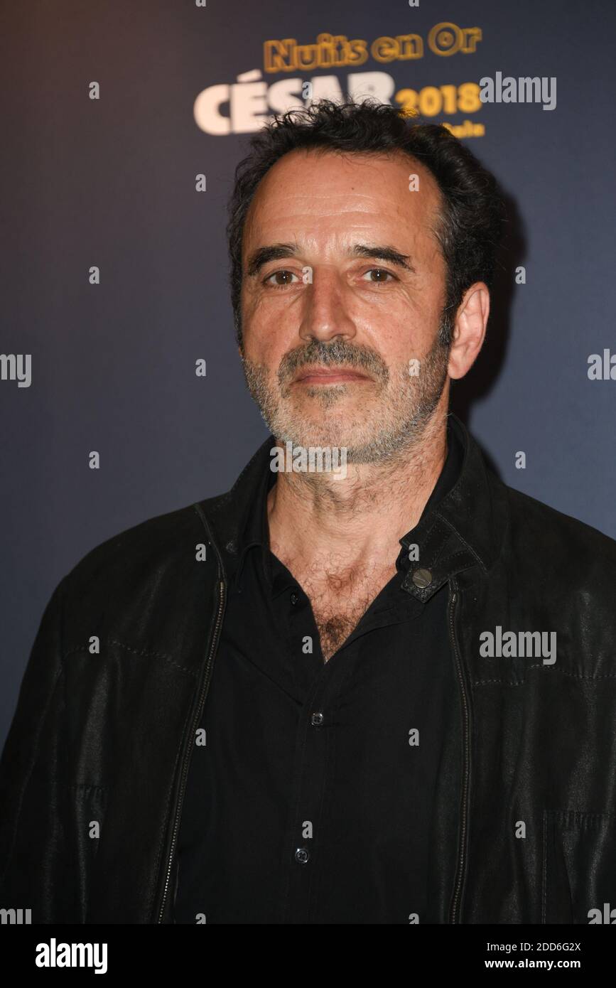 Bruno Todeschini arriving to the gala diner "LES NUITS EN OR 2018 ...