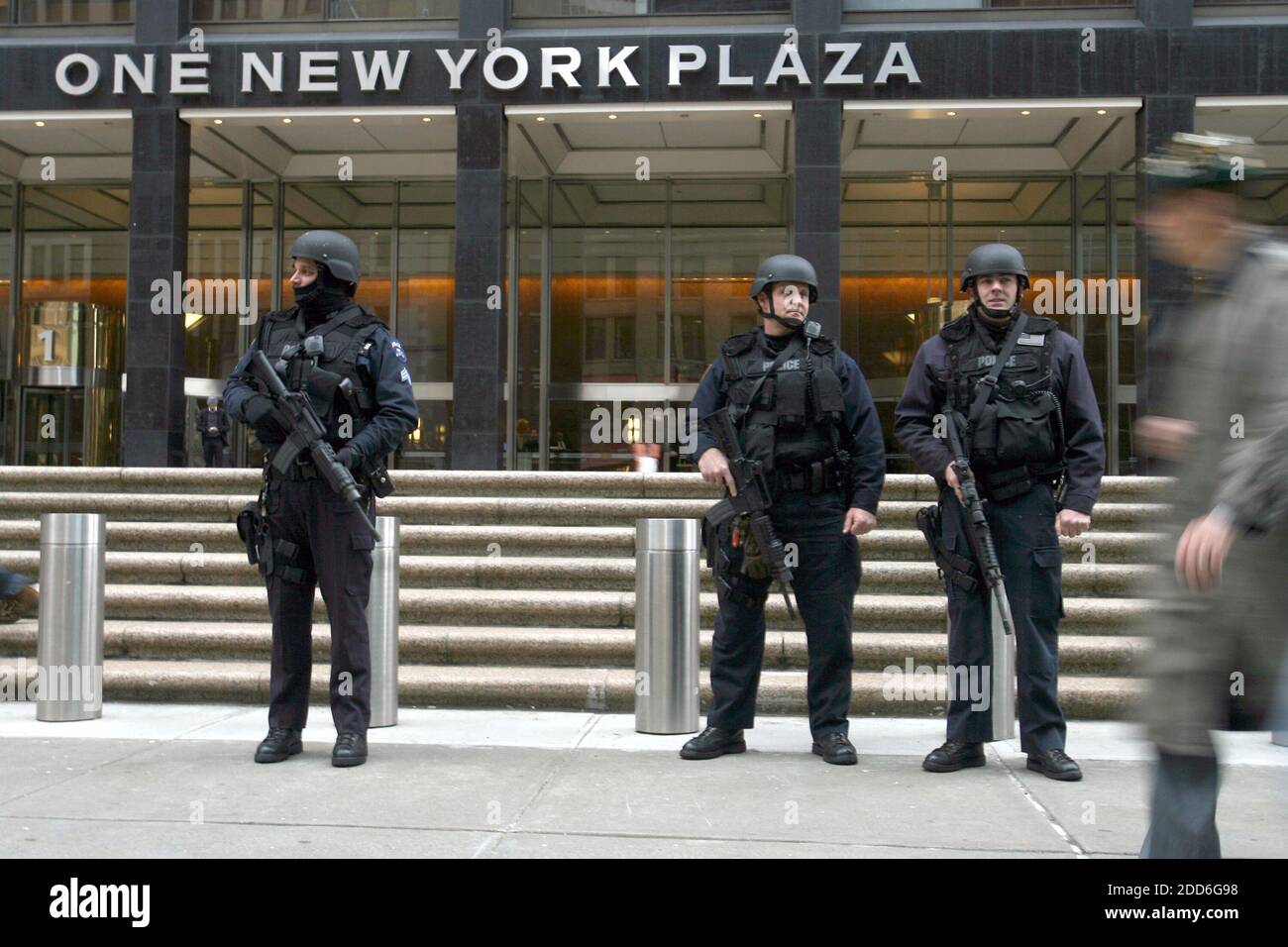 NO FILM, NO VIDEO, NO TV, NO DOCUMENTARY - Heavily-armed members of a ...