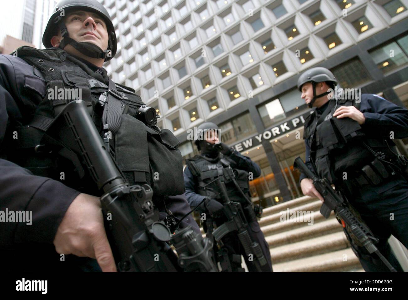 NO FILM, NO VIDEO, NO TV, NO DOCUMENTARY - Heavily-armed members of a ...