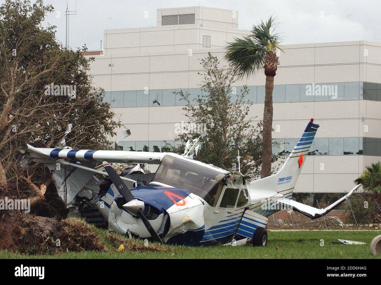 NO FILM, NO VIDEO, NO TV, NO DOCUMENTARY - A plane blown from its ...