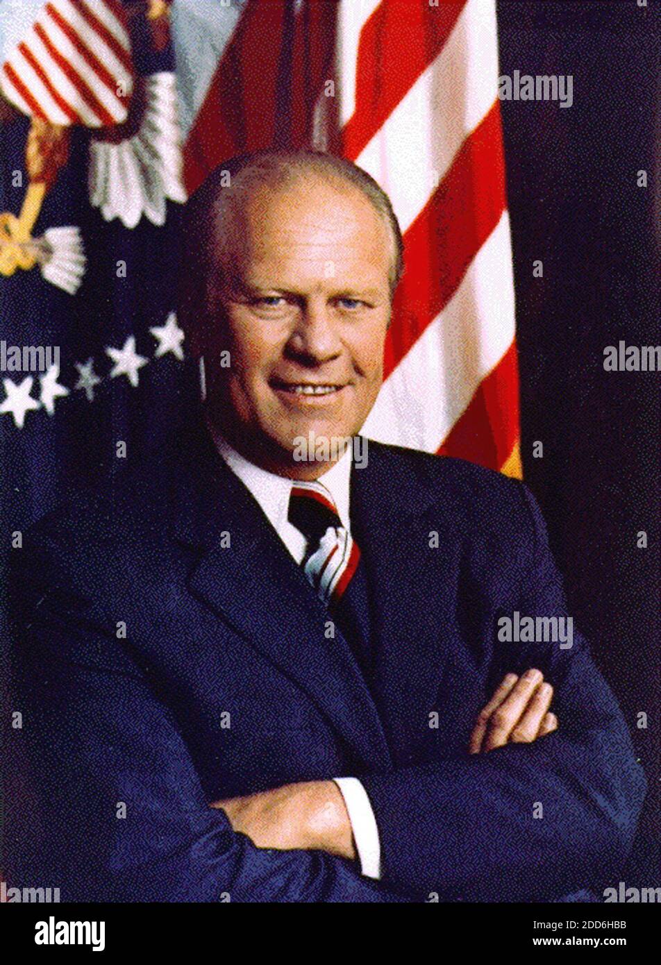 Gerald ford portrait hi-res stock photography and images - Alamy