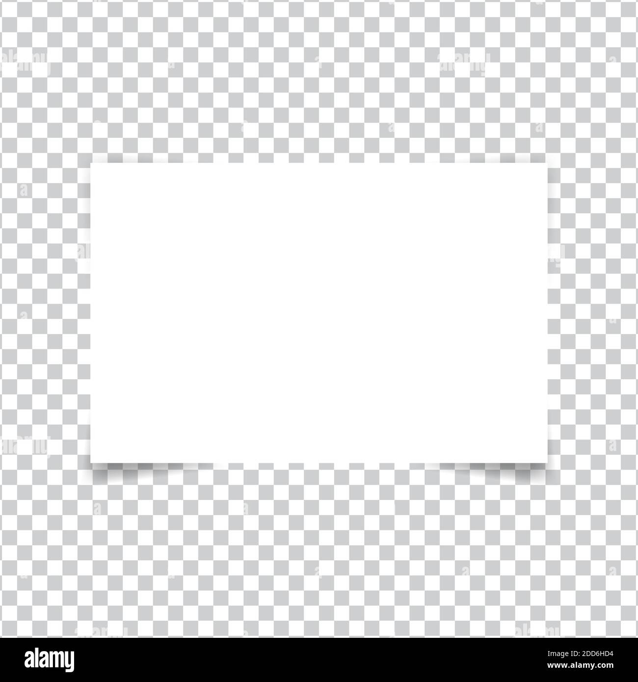 White sheet of A4 paper on a transparent background. Vector ...