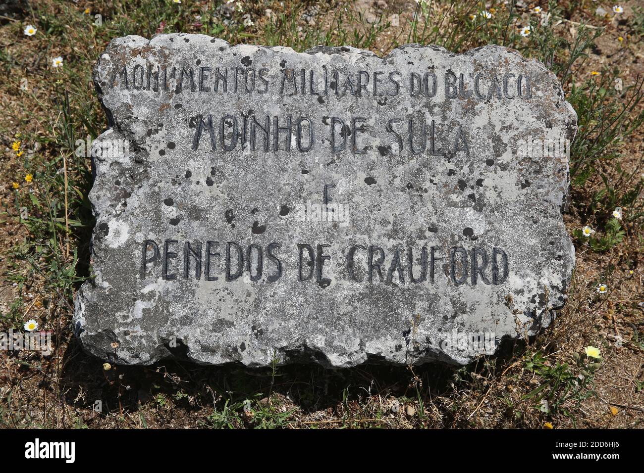 Battle of Busaco (Bussaco) (Bucaco) Battlefield site, a Napoleonic era ...
