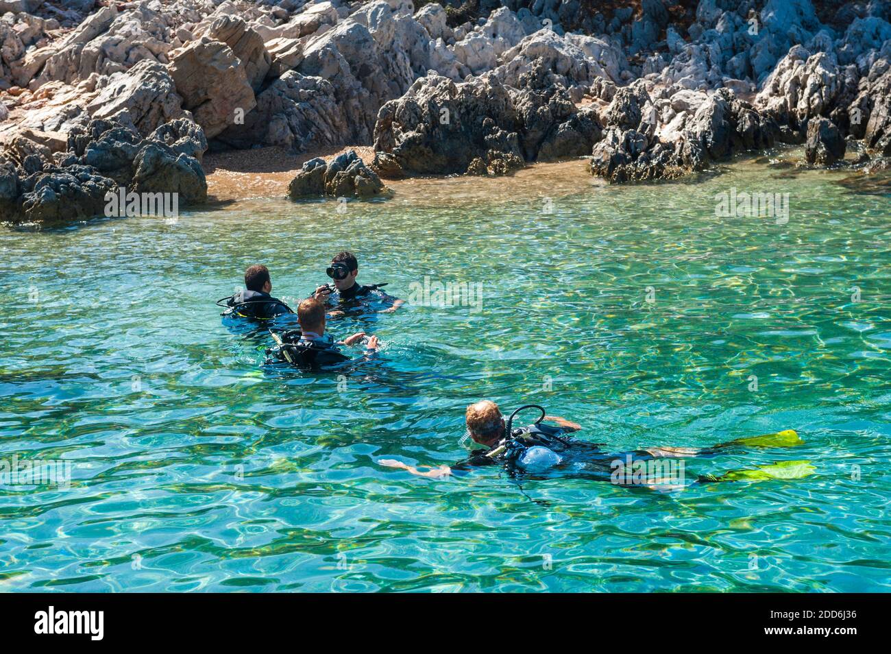 Scuba diving at Dalyan, Mugla Province, Turkey, Eastern Europe Stock ...