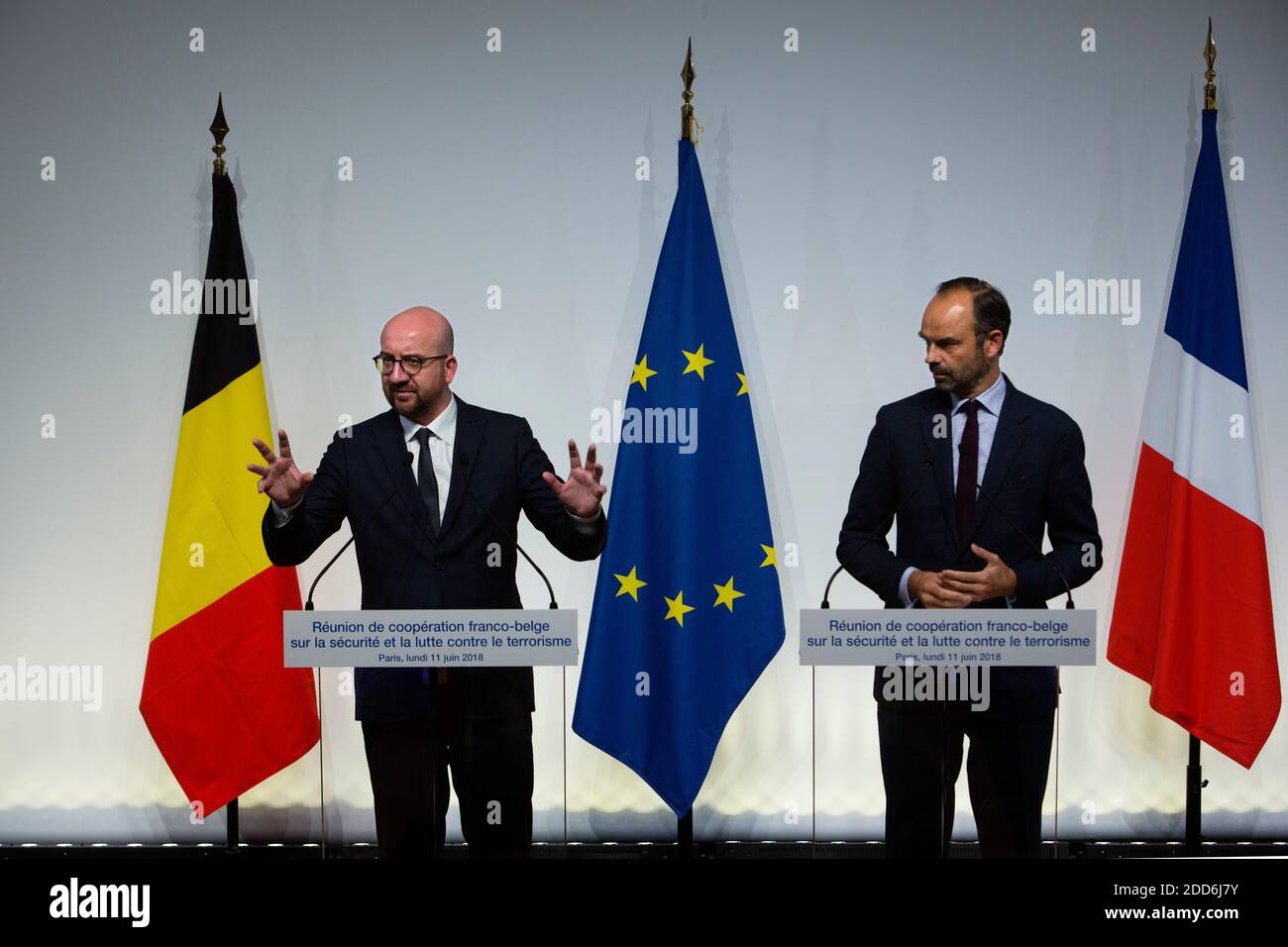Edouard charles philippe prime minister hi-res stock photography and ...