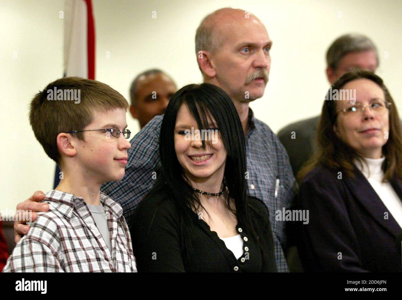 NO FILM, NO VIDEO, NO TV, NO DOCUMENTARY - The Ownby family attends a ...