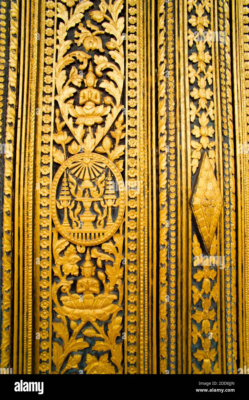 Carved patterns asia hi-res stock photography and images - Alamy