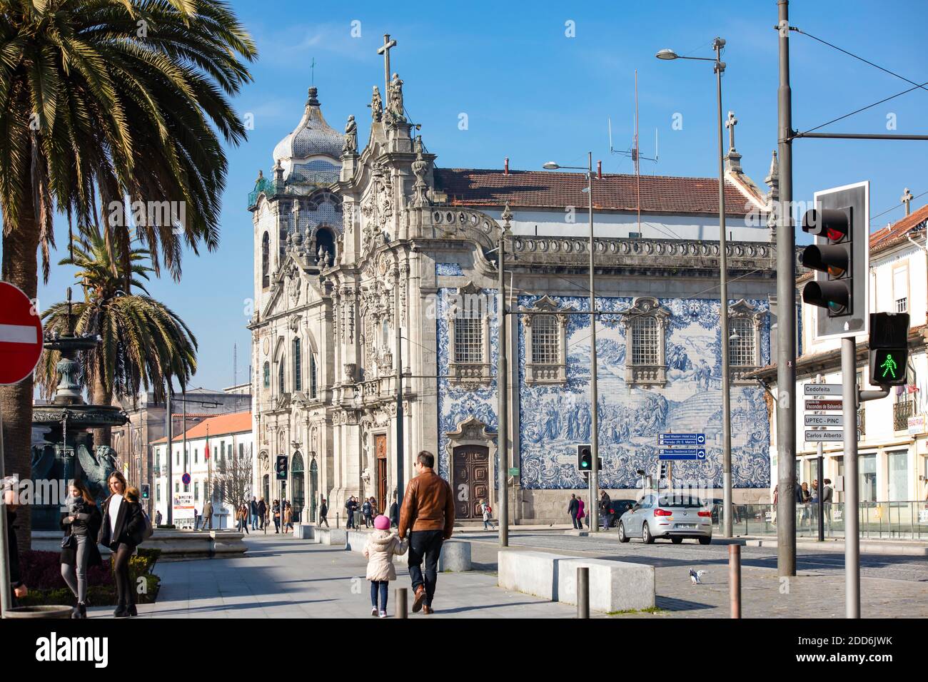 Porto, Portugal -Downtown, landmarks and common life in the city ...