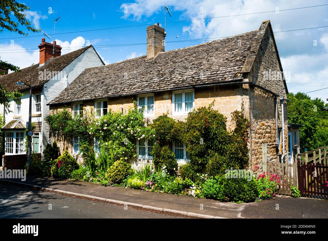 Aston Magna, a picturesque village in the Cotswolds, Gloucestershire ...