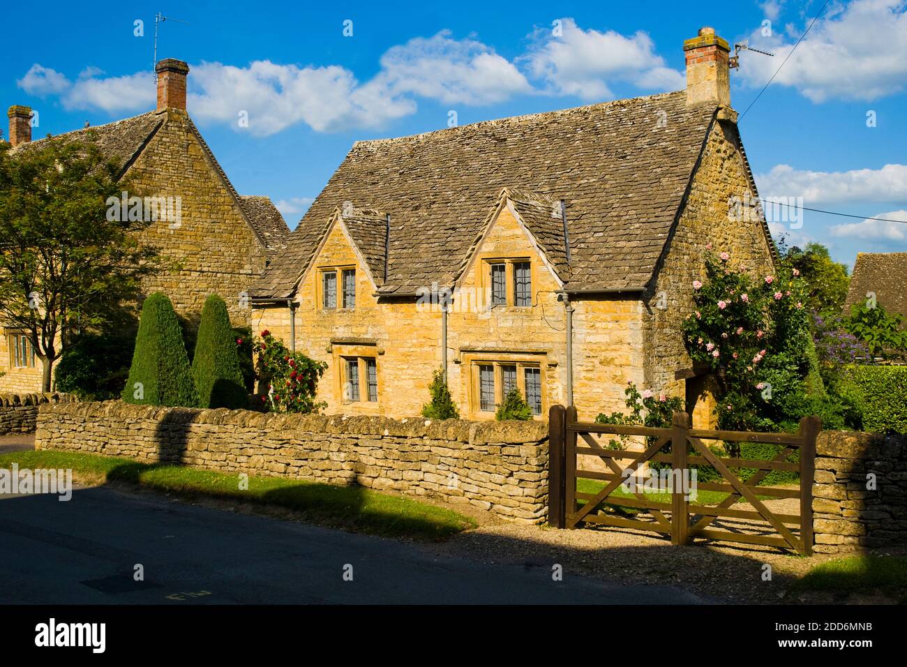 Longborough, a typical village in The Cotswolds, Gloucestershire ...