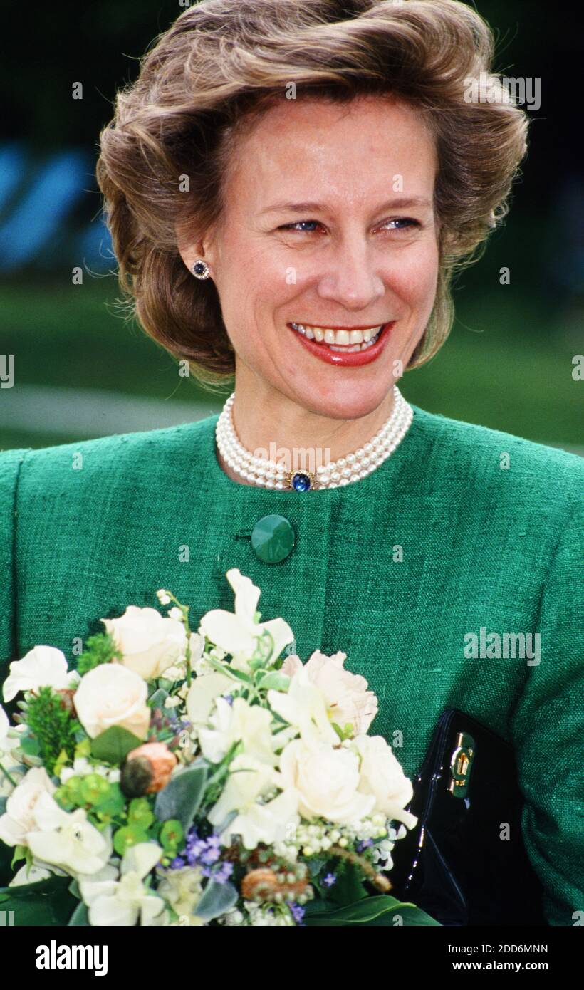 Birgitte, Duchess of Gloucester Stock Photo - Alamy