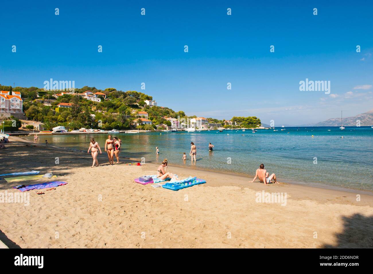 Photo of Kolocep Beach on Kolocep Island (Kalamota), Elaphiti Islands ...